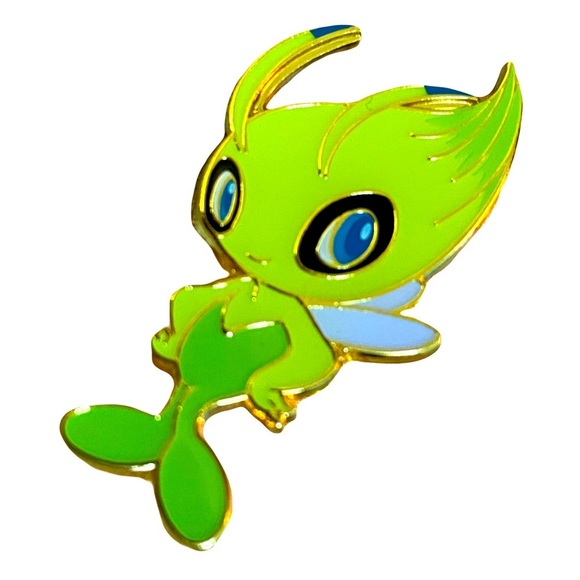 Pokemon | Other | Official Pokemon Collectible Pin Celebi Lapel Badge ...